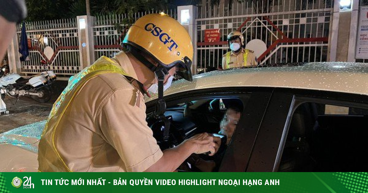 Một công an chạy ô tô sai làn đường, vi phạm nồng độ cồn bị phạt 46 triệu