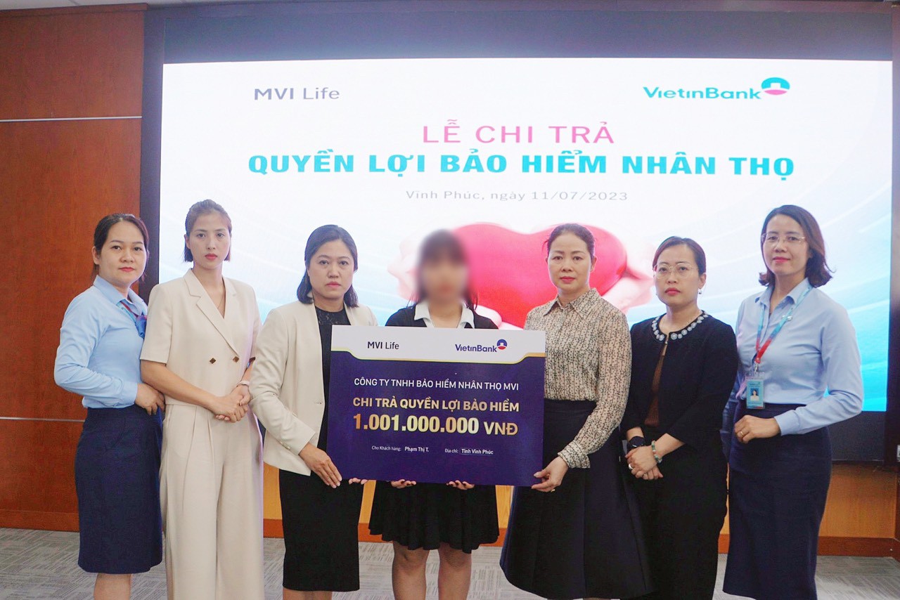 MVI Life chi trả hơn 1 tỷ đồng quyền lợi bảo hiểm cho khách hàng tại ...