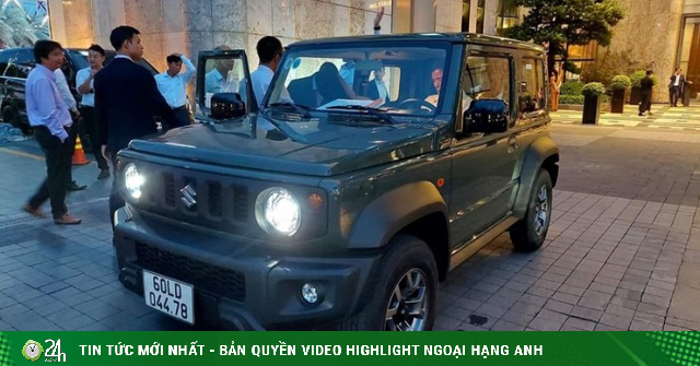 Suzuki Jimny chính hãng bất ngờ xuất hiện ở Landmark 81 TP.HCM