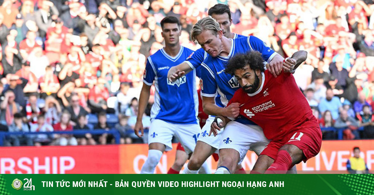 Video bóng đá Liverpool - Darmstadt: Bùng nổ 10 phút 3 bàn, bộ ba tiền ...