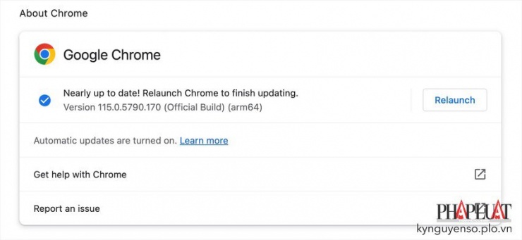 Cập nhật trình duyệt Chrome 116 để sửa 26 lỗ hổng bảo mật
