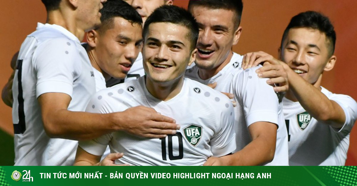Choáng vòng loại U23 châu Á: U23 Brunei thua đậm 0-11, U23 Uzbekistan thắng 10 sao