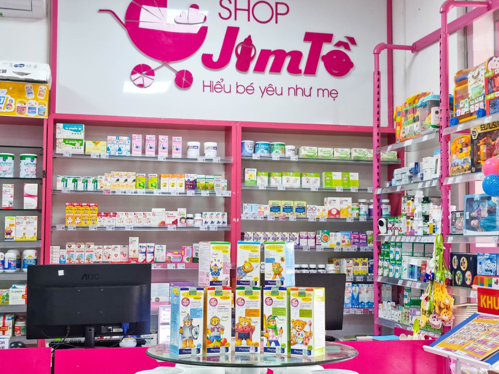 Hệ thống cửa hàng mẹ và bé Jim Tồ - Địa chỉ uy tín cho mẹ bầu tại Thanh Hoá