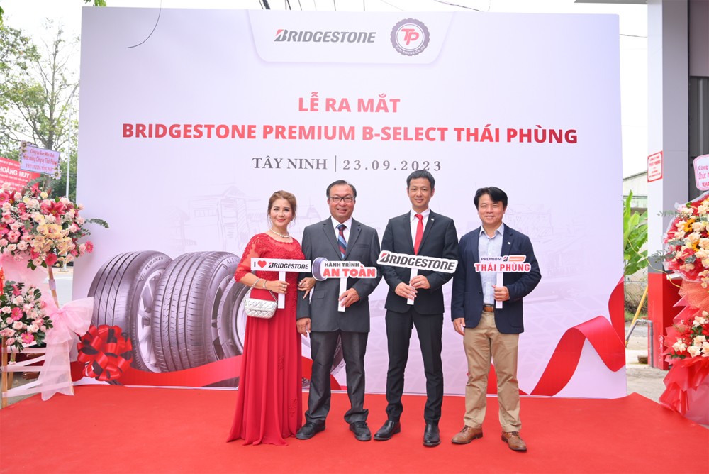 Bridgestone khai trương trung tâm dịch vụ lốp xe cao cấp Premium B-Select thứ 6 tại Tây Ninh