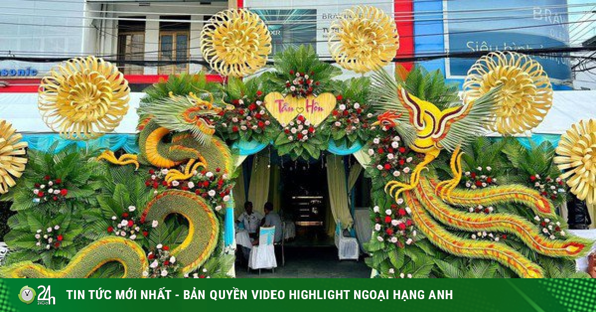 Mãn nhãn cổng cưới lá dừa ‘độc nhất vô nhị’ ở miền Tây sông nước
