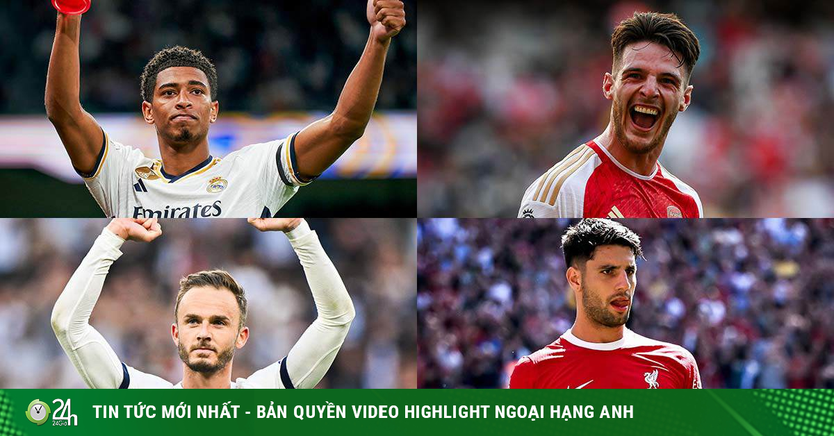 Dàn tiền vệ tân binh chói sáng trời Âu: Bellingham, Maddison "hóa rồng ...