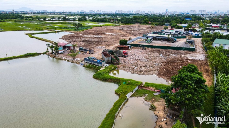 Khu đất sẽ xây dựng tổ hợp ga đường sắt 19.000 tỷ đồng ở Hà Nội