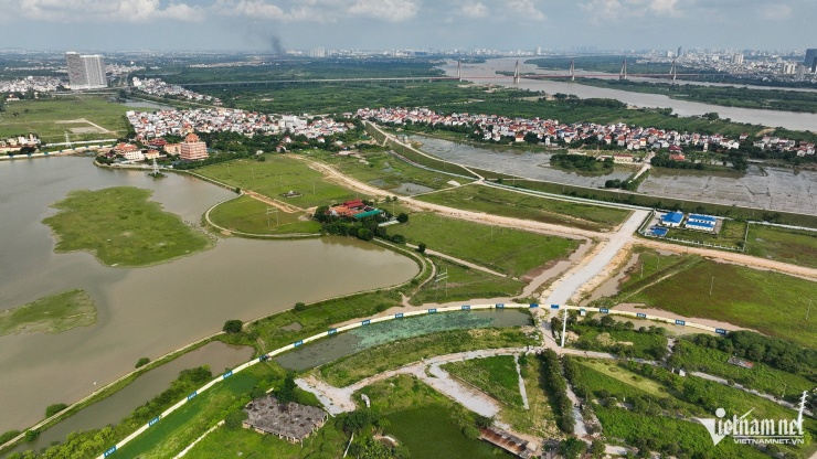 Cận cảnh khu vực xây tháp tài chính 108 tầng ở Hà Nội