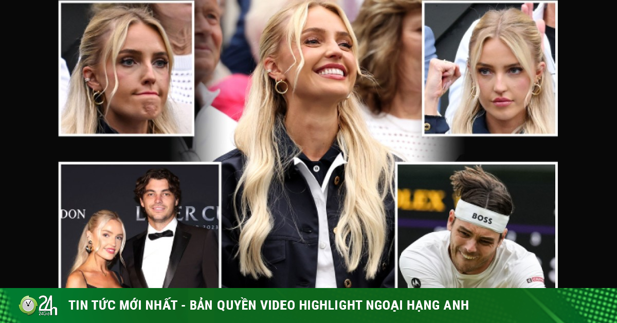 Mỹ nhân đẹp hàng đầu Wimbledon "hả hê" khi bạn trai Frizt thắng Zverev