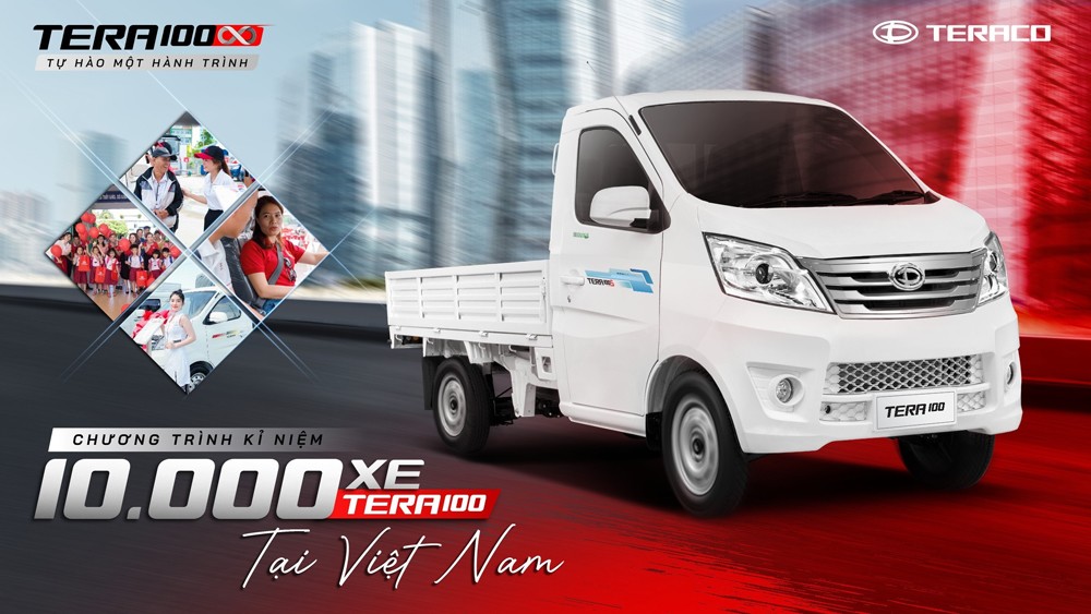 Daehan Motors kỉ niệm hành trình 10.000 xe TERA100 tại Việt Nam