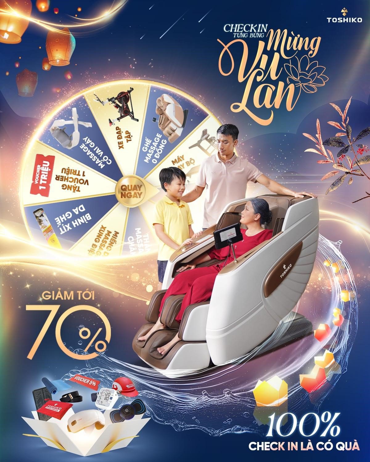 Báo hiếu mùa Vu Lan: Gửi yêu thương đến cha mẹ bằng món quà sức khỏe