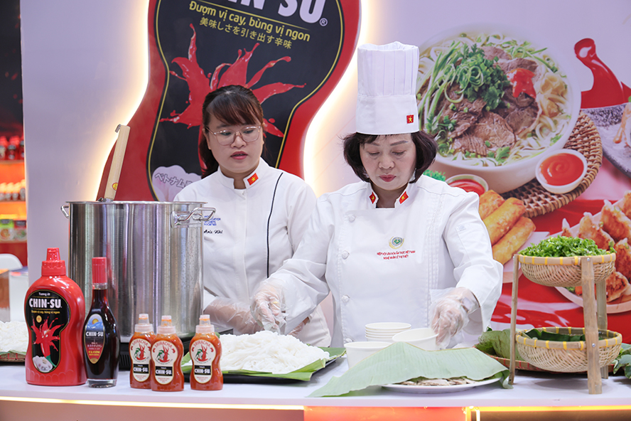 Chin-su quảng bá ẩm thực Việt tại triển lãm quốc tế ngành Ẩm thực - Đồ uống