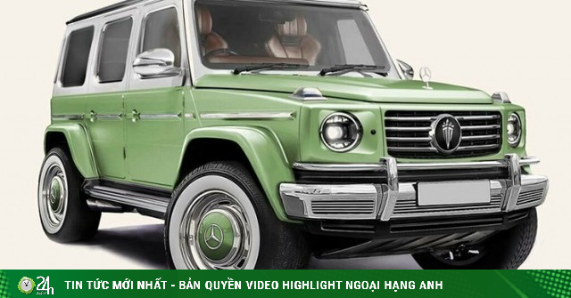 Mercedes-AMG G63 được nâng cấp theo phong cách hoài cổ