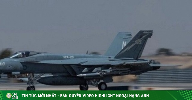 Dàn tiêm kích Mỹ mang theo tên lửa siêu vượt âm có mặt ở Trung Đông