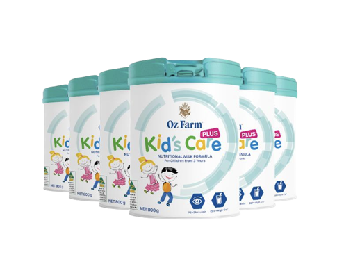 Sữa Kid's Care Plus nhập khẩu nguyên lon từ Úc đã có mặt tại Việt Nam