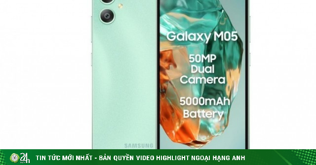 Galaxy M05 chính thức ra mắt với pin 5.000 mAh, giá từ 2,3 triệu đồng