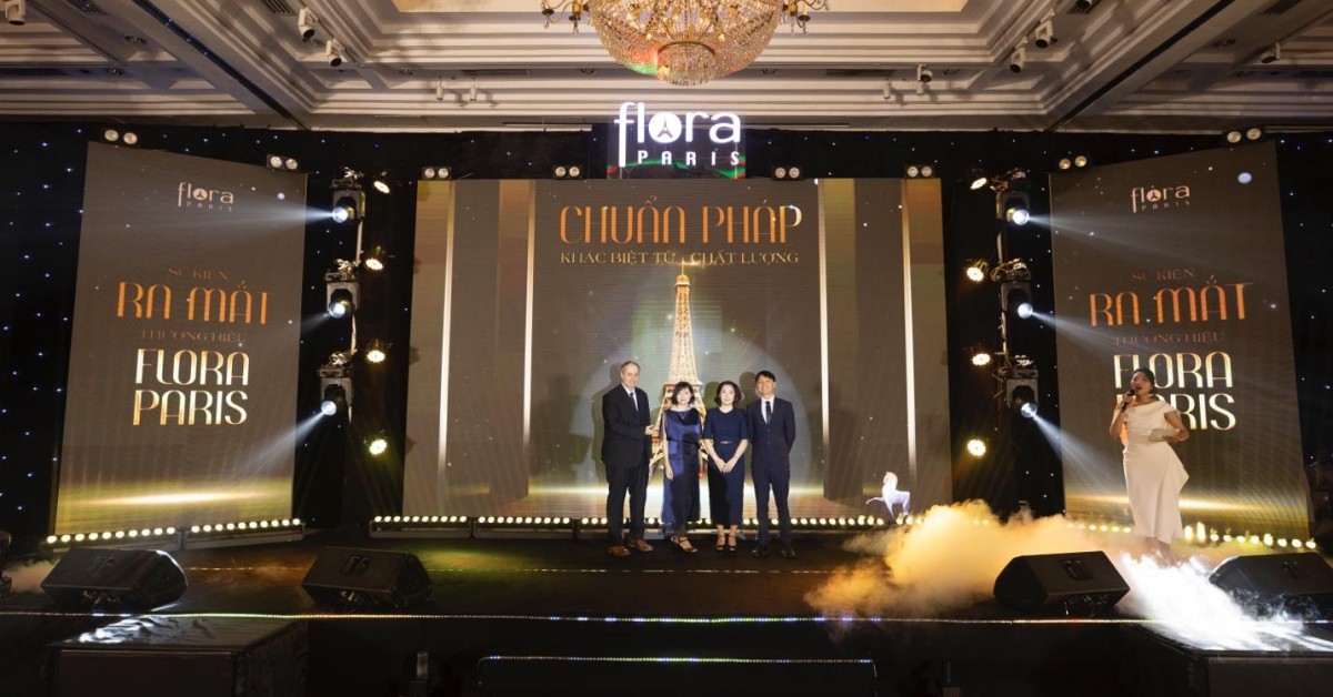 Thương hiệu Flora Paris ra mắt tại Việt Nam