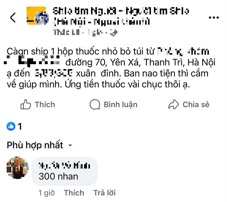 Vật vã gọi ship hàng ngày bão