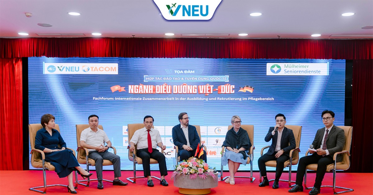 VNEU khẳng định vị thế trong đào tạo du học nghề Đức: Chất lượng là ưu tiên hàng đầu