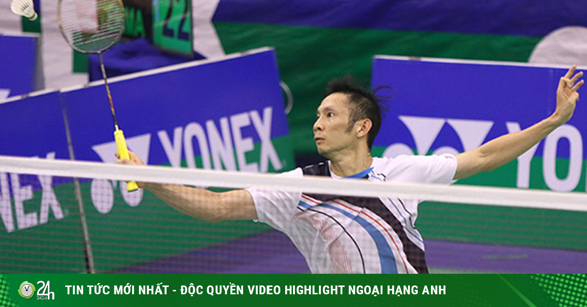 "Lão tướng” Tiến Minh phòng thủ bậc thầy, lên đỉnh cầu lông Việt Nam