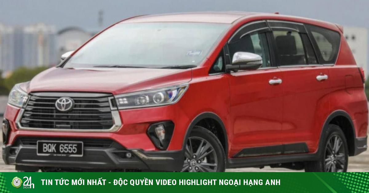 Toyota Innova 2021 bổ sung trang bị, giá từ 623 triệu đồng