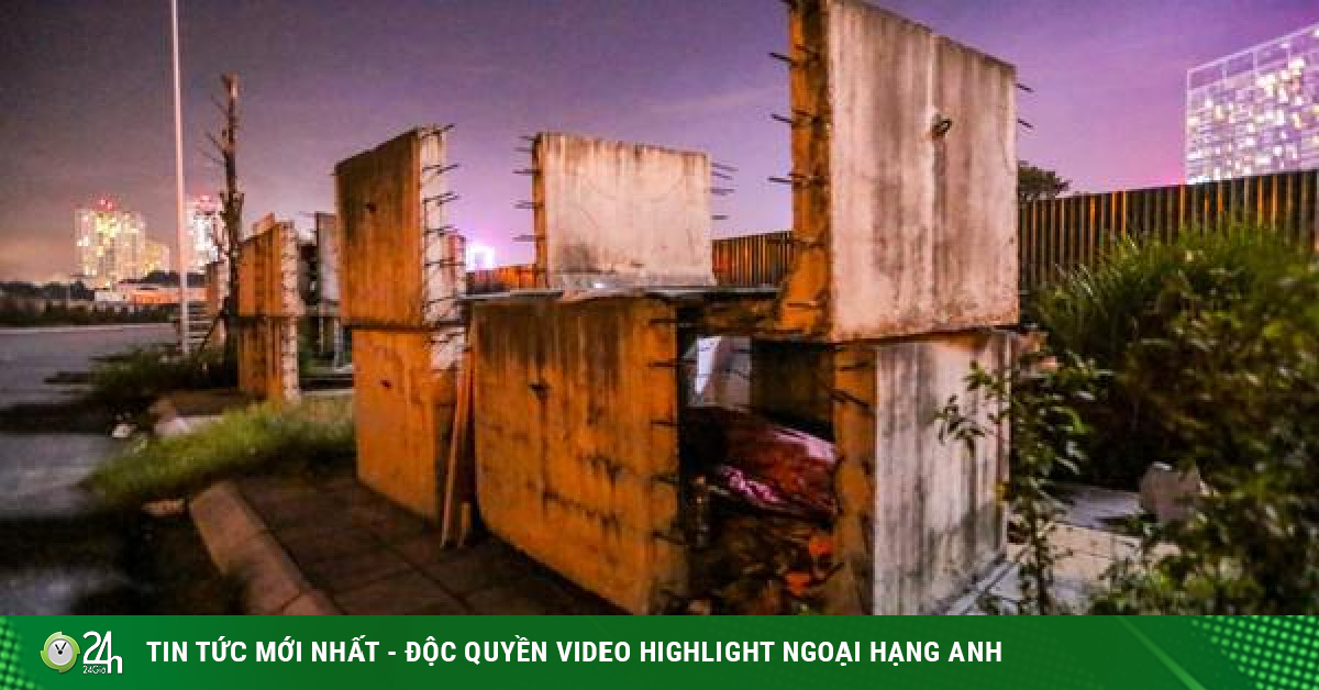 CLIP: Lao động mất việc làm, trú ngụ trong ống cống dưới trời giá rét ...