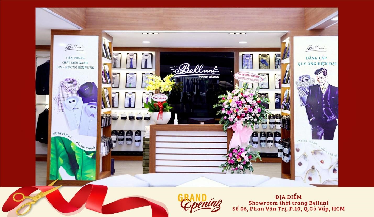 Khám phá showroom thời trang nam cao cấp Belluni