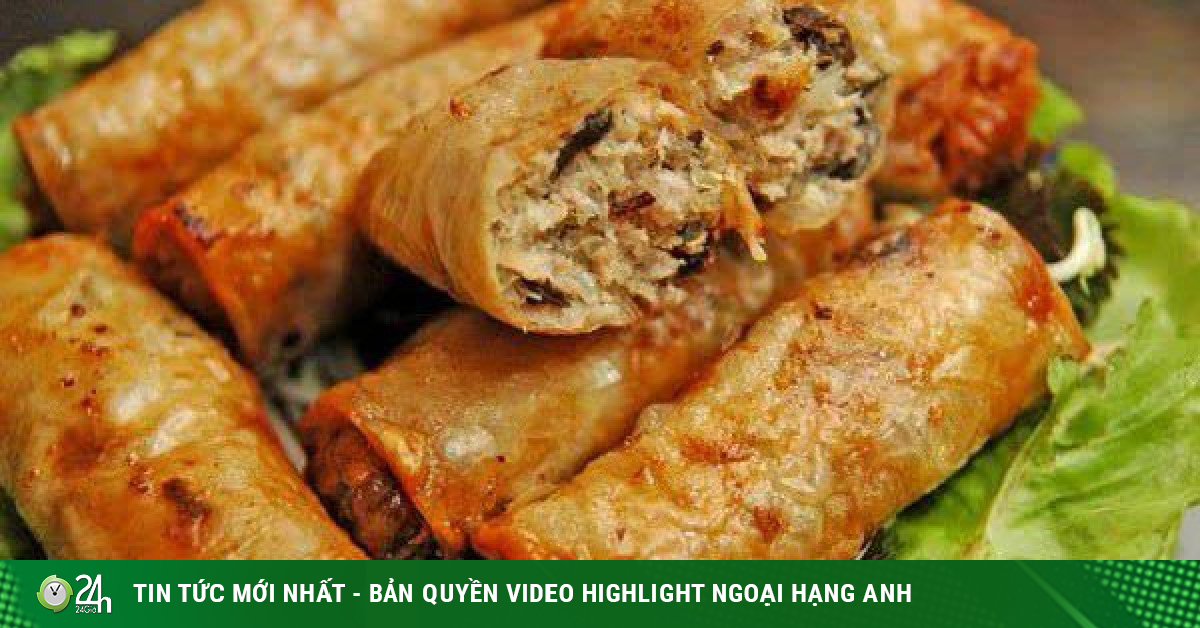 Muốn nem rán giòn rụm, nhân dai thơm? Đã có cách chế biến được nghệ ...