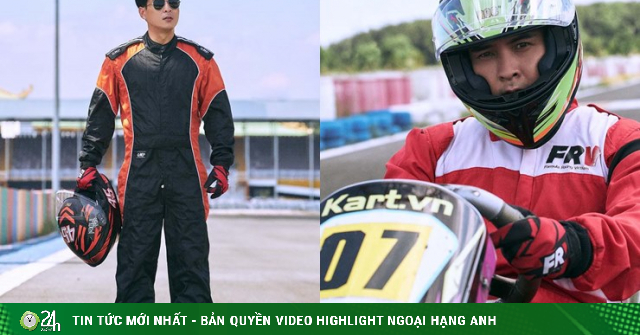 Hồ Quang Hiếu trải nghiệm đua xe Go Kart, đạt tốc độ 150km/h