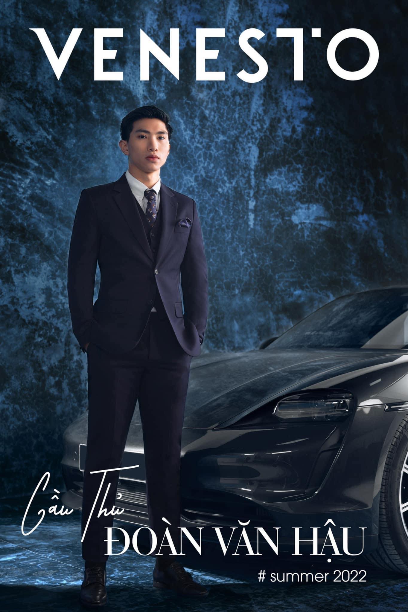 Đoàn Văn Hậu trải nghiệm may đo veston từ nghệ nhân Huế của Venesto