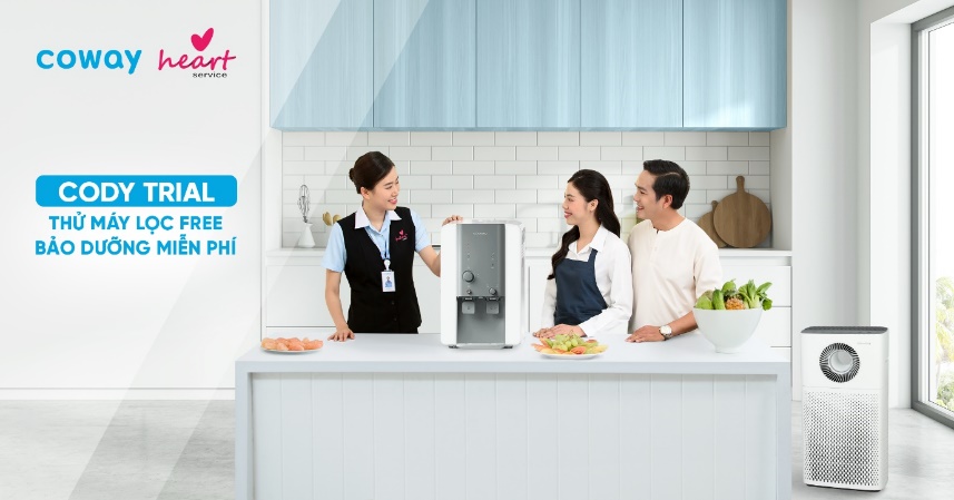 Coway Vina – Dịch vụ tận tâm tạo nên những trải nghiệm "tinh khiết”