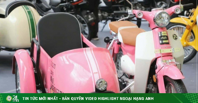 Xuất hiện biến thể sidecar cực "cute" của Super Cub