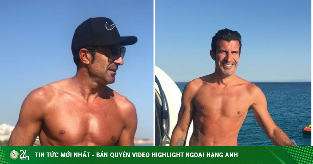 "Quả bóng vàng" Luís Figo 51 tuổi vẫn "đánh bại" đàn em với body cực phẩm