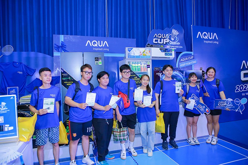 AQUA CUP 2023 - Giải Cầu Lông Sinh Viên trao cơ hội cho sinh viên tham gia thi đấu quốc tế