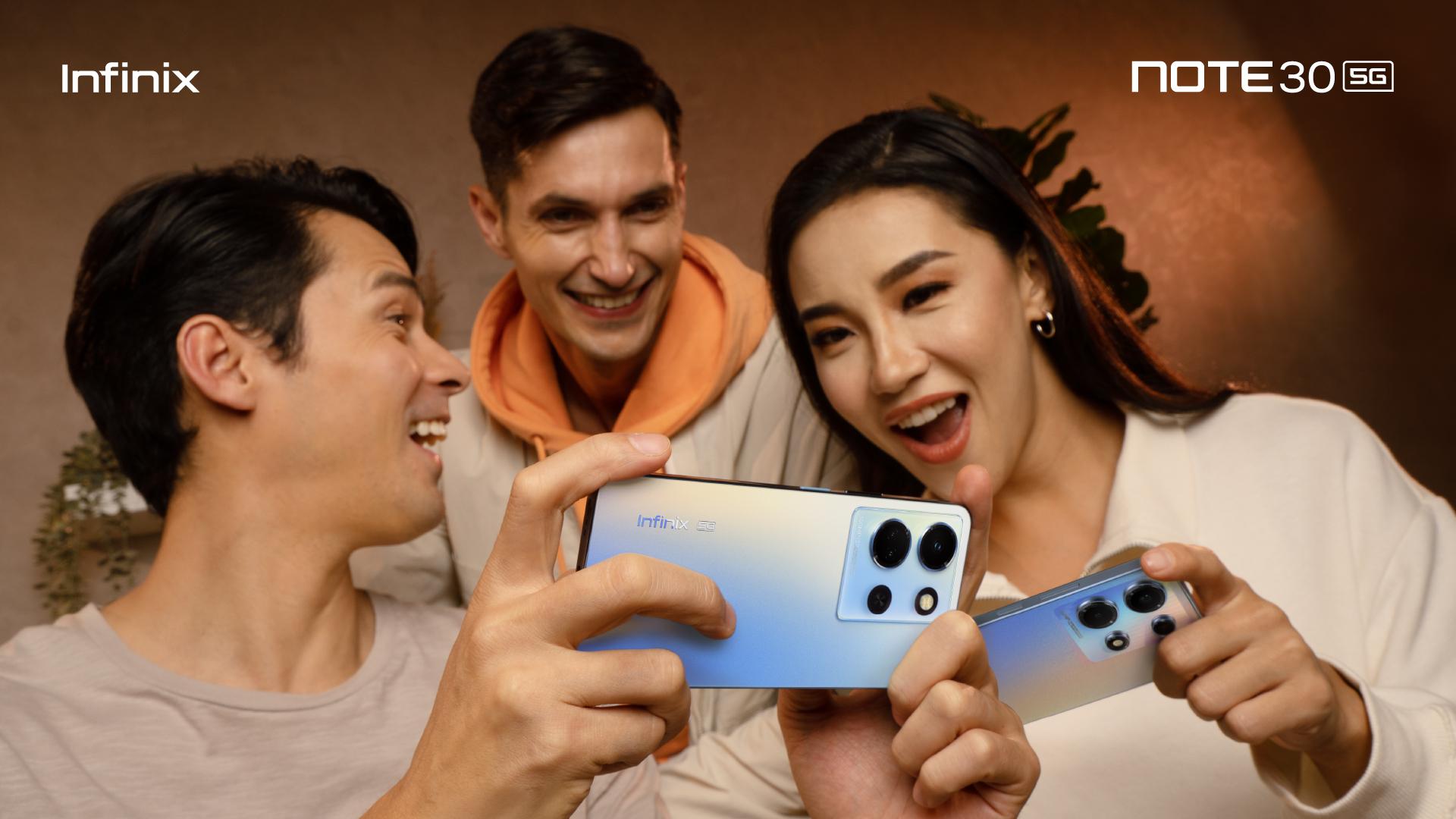 Điện thoại Infinix NOTE 30 5G chip Dimensity 6080 5G, camera 108MP ...