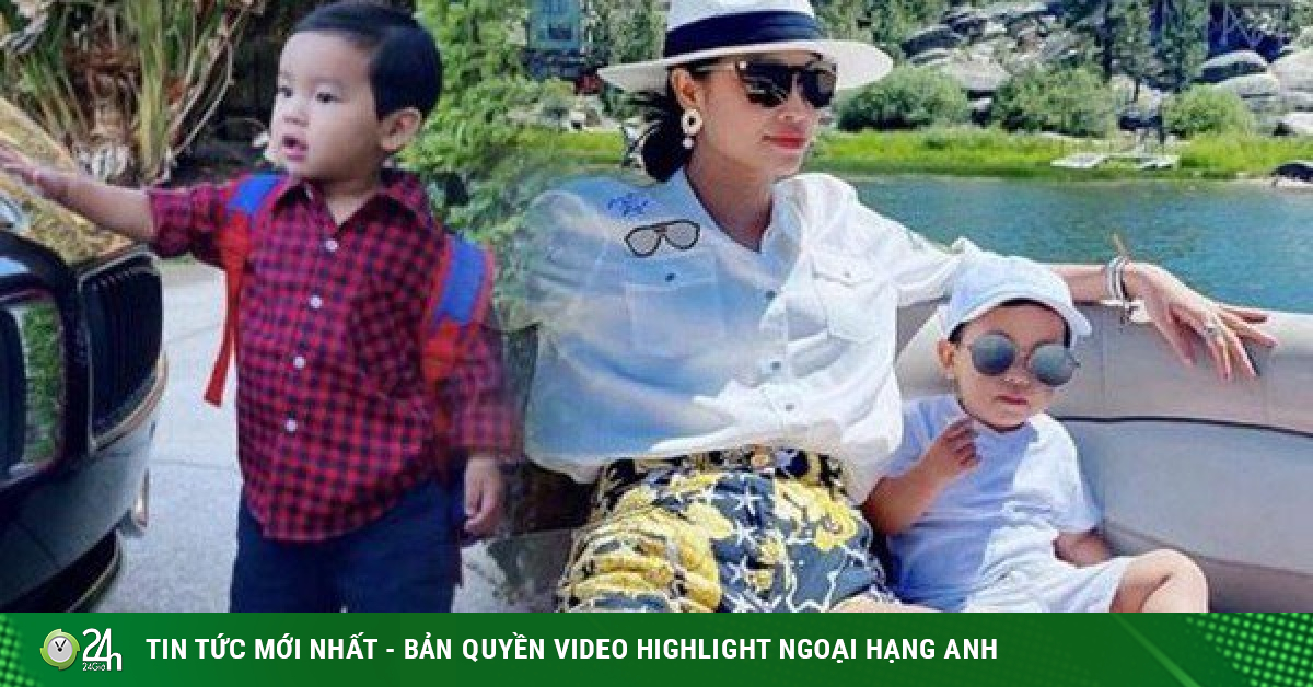 Đưa con trai đi câu cá, Phạm Hương được khen ngợi về cách dạy con chu toàn