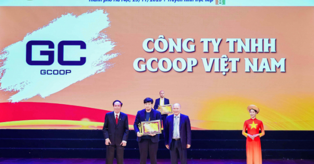 Gcoop Việt Nam được vinh danh "Top 10 Thương hiệu Vàng năm 2023”