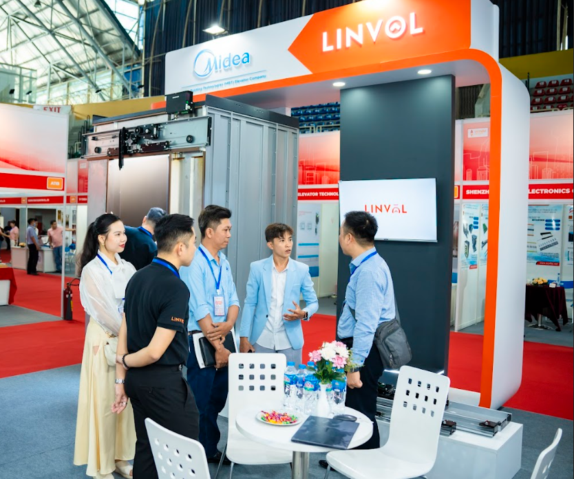 LINVOL Việt Nam trong Hội chợ triển lãm thang máy quốc tế Việt Nam 2023