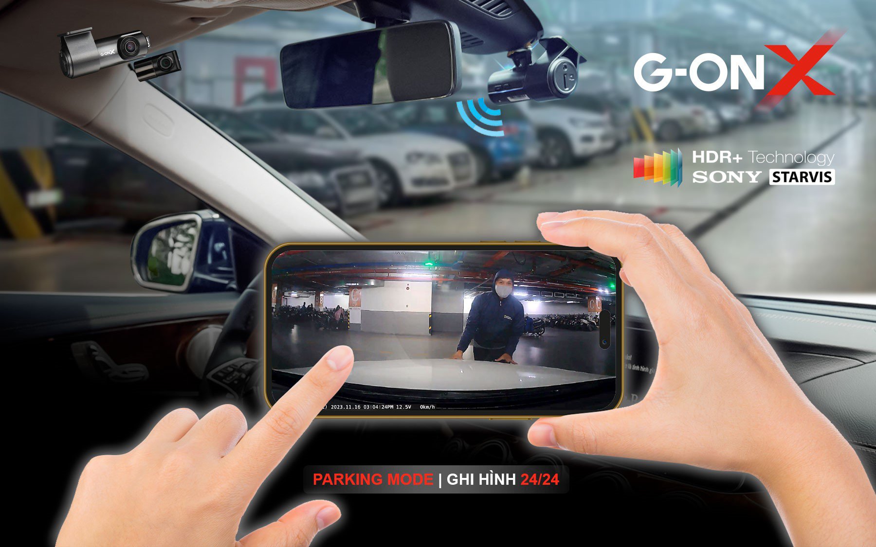 GNET G-ONX - Camera hành trình Hàn Quốc chất lượng, giá rẻ