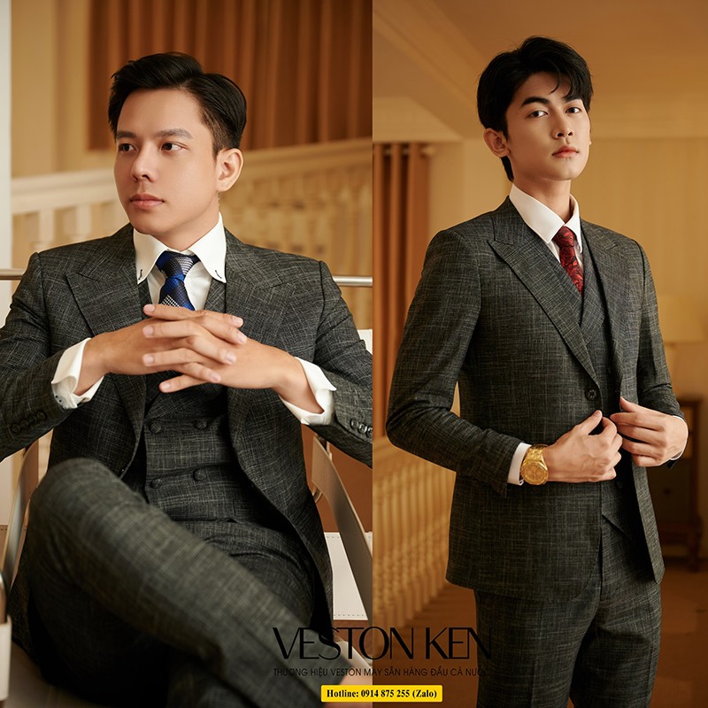 Cập nhật xu hướng mặc Vest trẻ trung, lịch lãm cùng Veston Ken