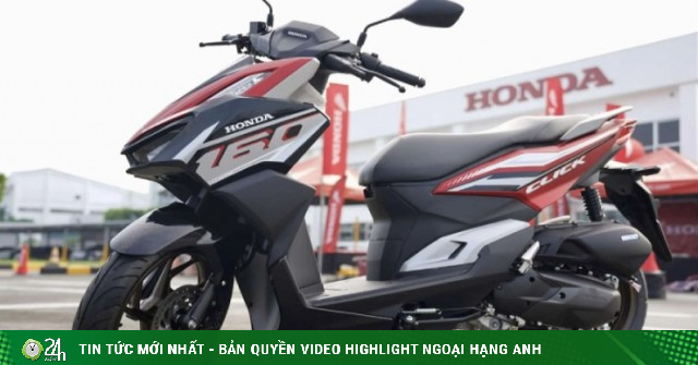 2025 Honda Click 160 cập nhật màu mới, giảm giá mạnh