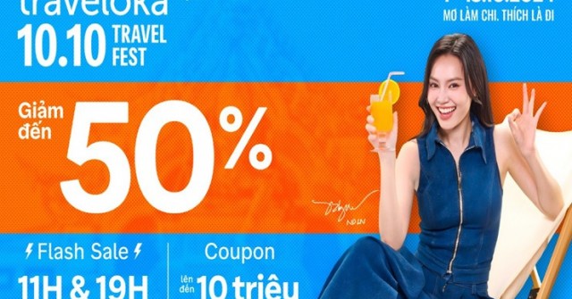 Traveloka 10.10: Tìm kiếm kỳ nghỉ cuối năm tăng vọt 127%