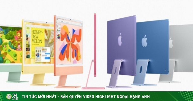 Ra mắt iMac 24 inch 2024 với chip M4 cực khoẻ, giá từ 32,9 triệu đồng
