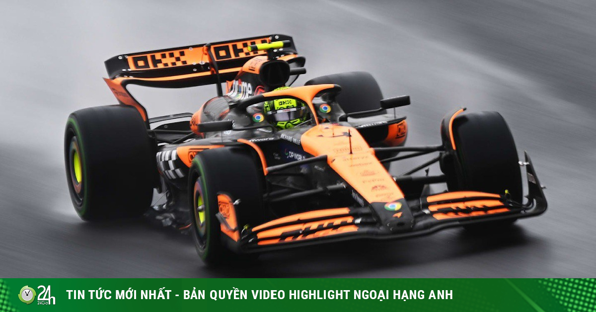 Norris chinh phục thời tiết và giành pole như thế nào ở chặng đua xe F1 São Paulo GP?