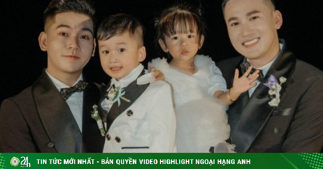 Con trai hai tuổi làm phù rể đám cưới Hà Trí Quang - Thanh Đoàn