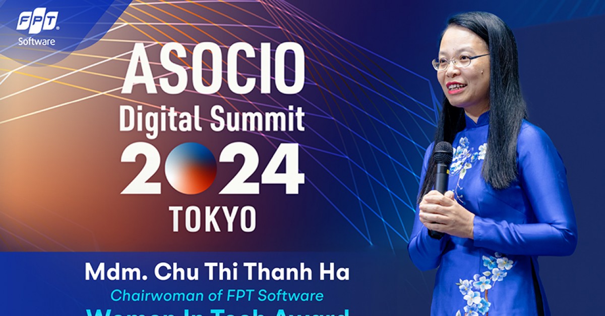 Chủ tịch FPT Software, Tập đoàn FPT, nhận giải thưởng từ ASOCIO với những đóng góp cho ngành CNTT