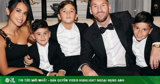 Ba con trai ngày một lớn của Messi