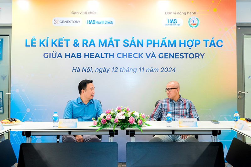 HAB Health Check ký thỏa thuận hợp tác chiến lược MEDLATEC và GeneStory