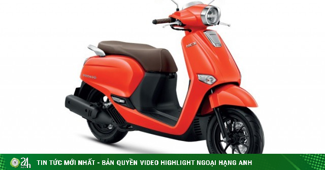 Xe ga NCX Giorno+ 2025 trình làng với màu cam "bá cháy"