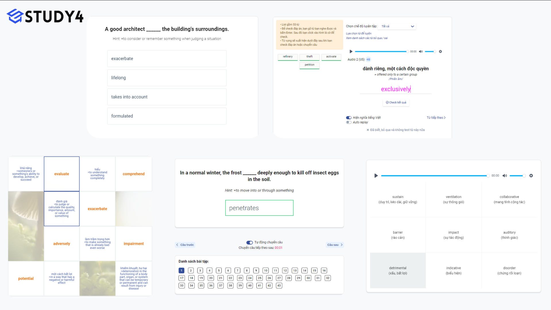 Vì sao cộng đồng học TOEIC tin chọn STUDY4?
